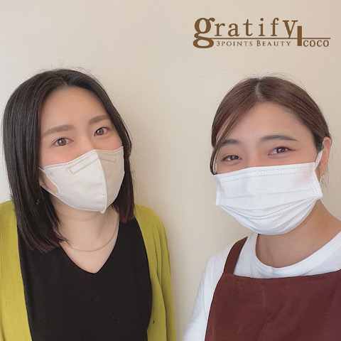 お客様と/池田石橋エクステ/gratify＋coco