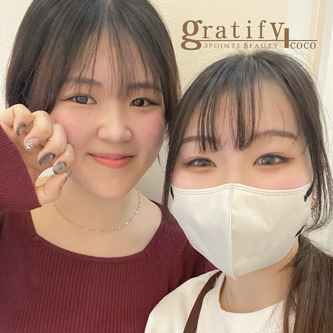お客様と☆/池田石橋ネイル/gratify+coco