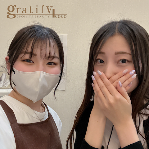 お客様と☆/池田石橋ネイル/gratify+coco